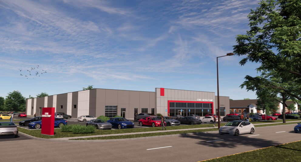 Tesla Dealership Proposed For Buffalo Grove's Dundee Road TIF District ...